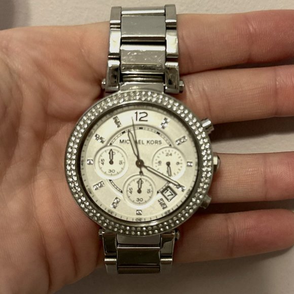 Michael Kors | Accessories | Michael Kors Silver Watch | Poshmark